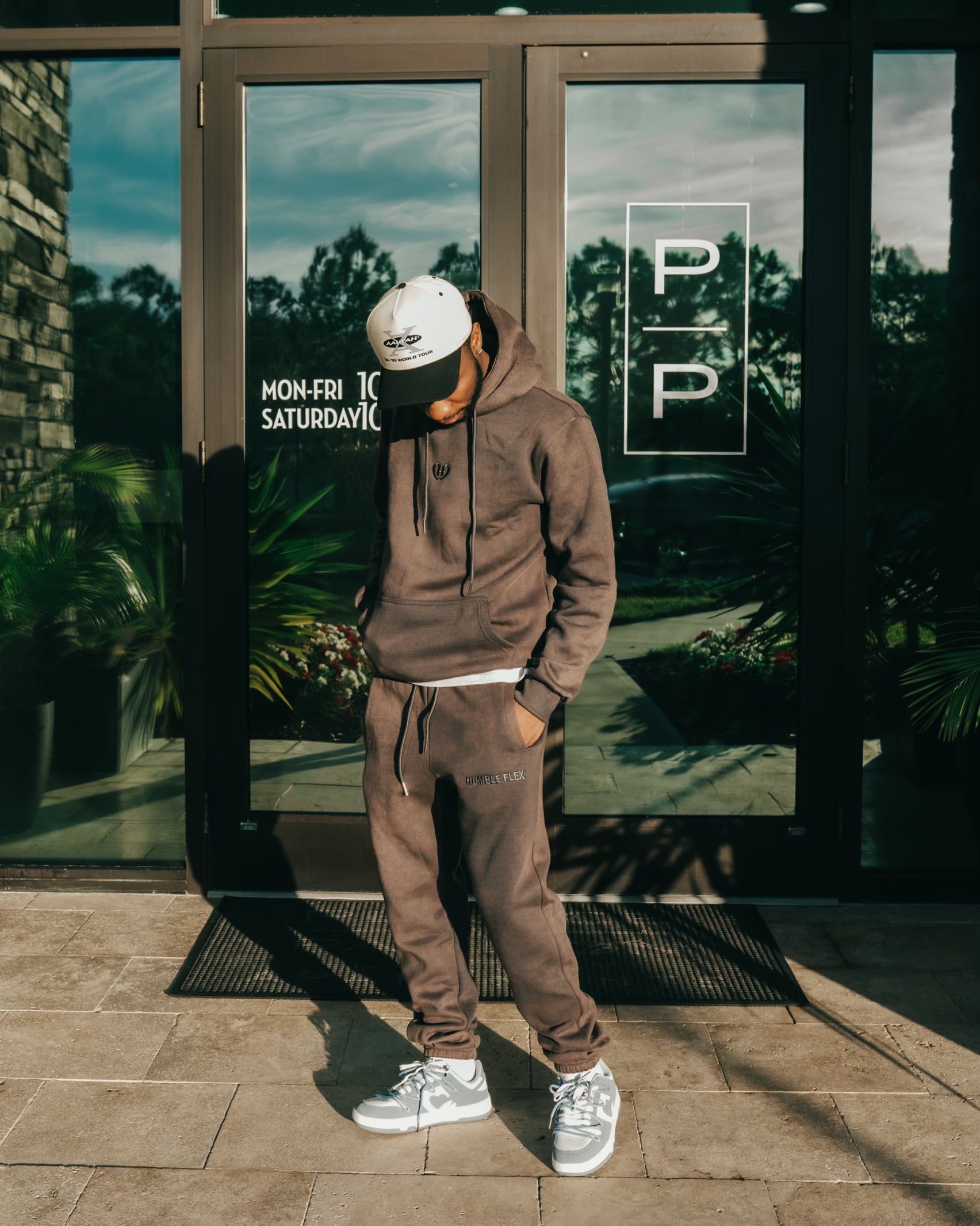 HUMBLE FLEX Asphalt Grey Sweatpants